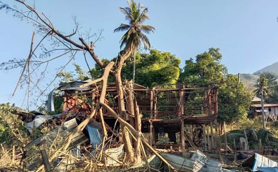 Junta continues airstrikes of KNU 5th Brigade zone - Karen News